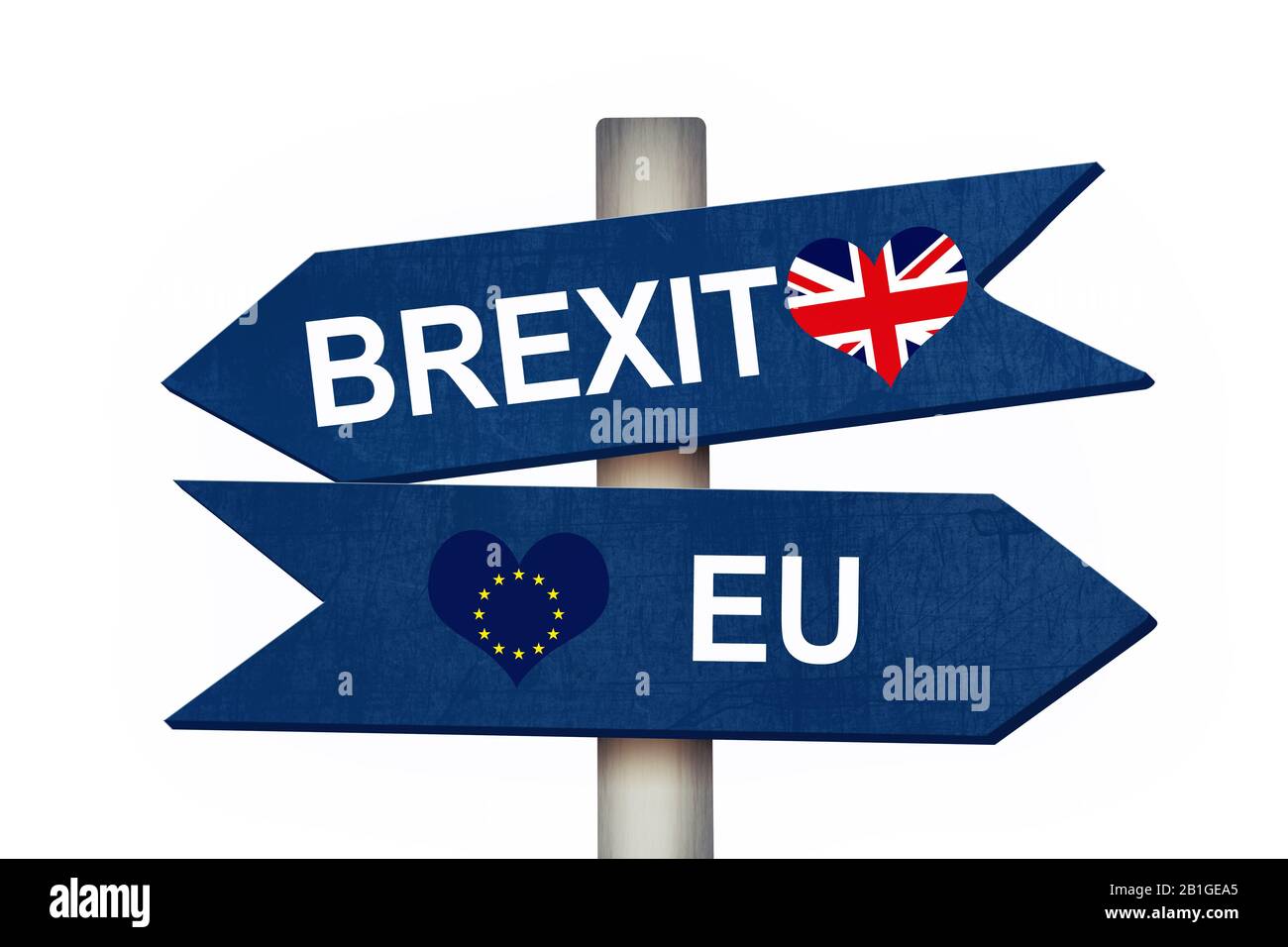 Vote for United Kingdom exit concept Stock Photo - Alamy