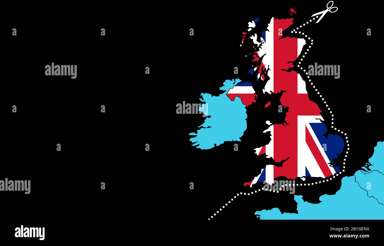 Vote for United Kingdom exit concept Stock Photo - Alamy