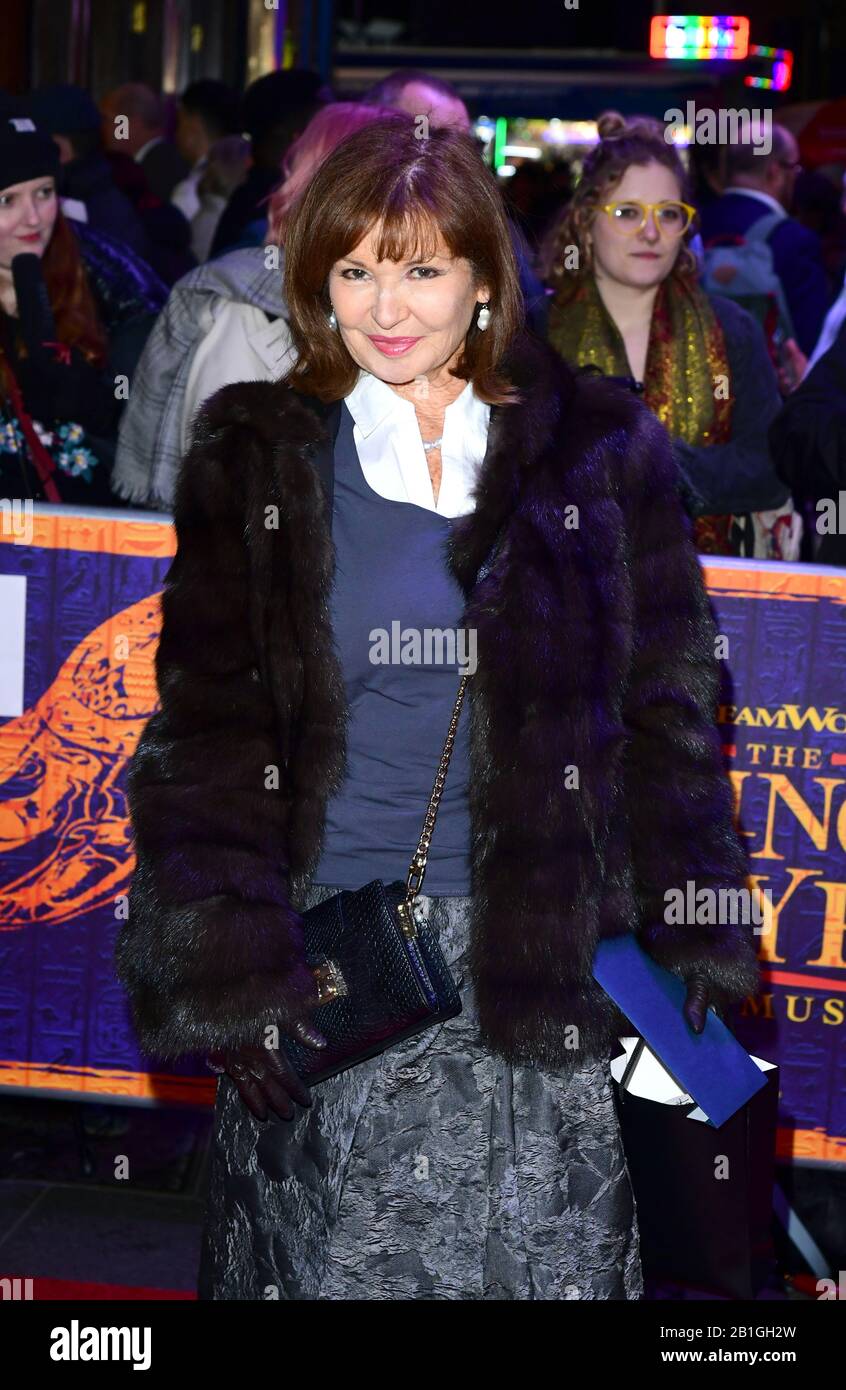 Stephanie Beecham attending the first night of new play The Prince of ...