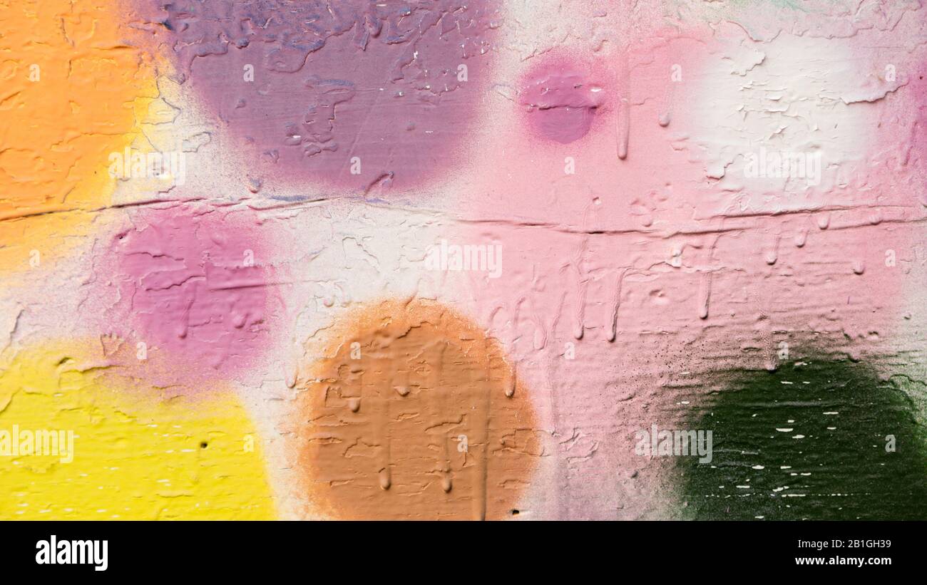 circle multi-color painted wall background. wallpaper for your device ...