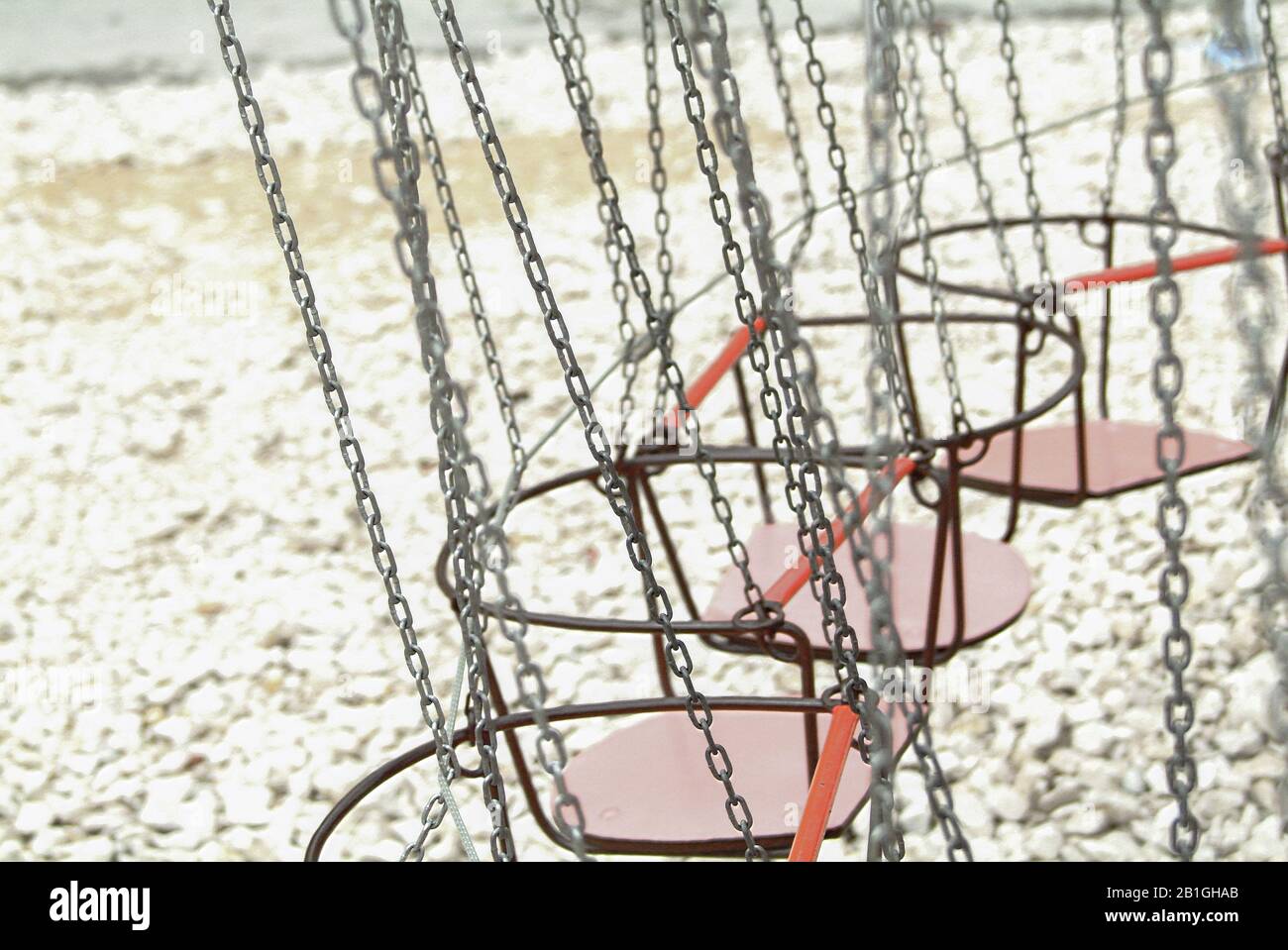 Vintage playground roundabout hi-res stock photography and images - Alamy
