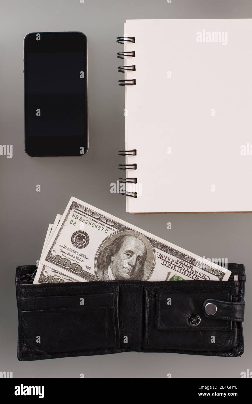 Money saving planner hi-res stock photography and images - Alamy