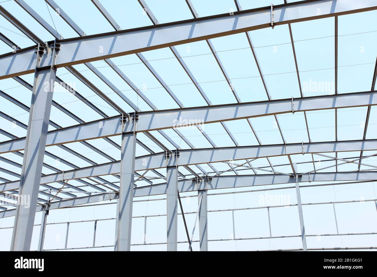 The steel structure Stock Photo - Alamy