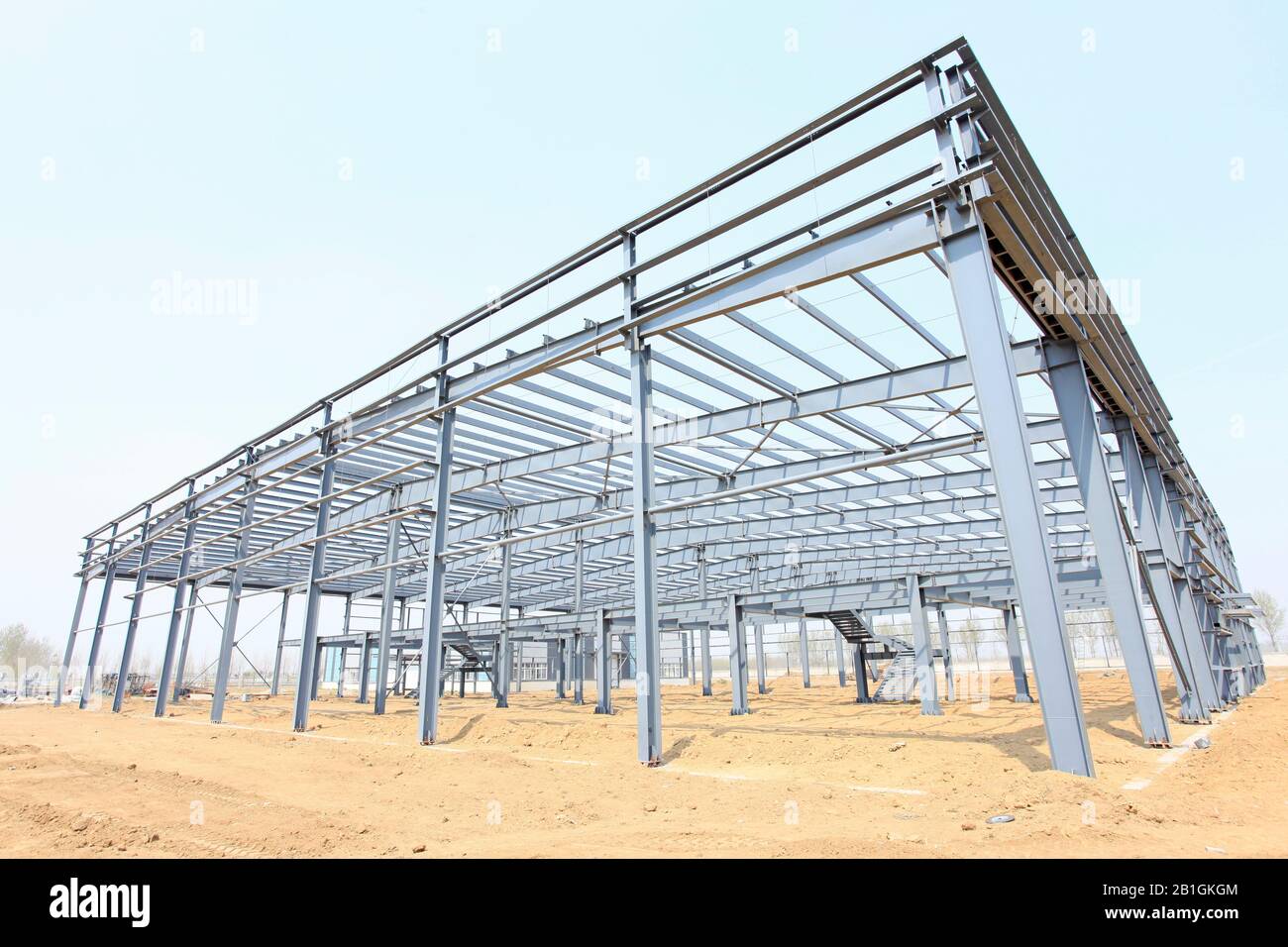 The steel structure Stock Photo - Alamy