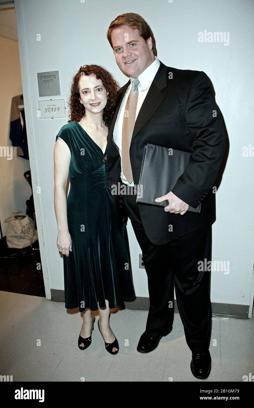 New York, NY, USA. 23 February, 2009. Actors, Joanne Lessner, John ...