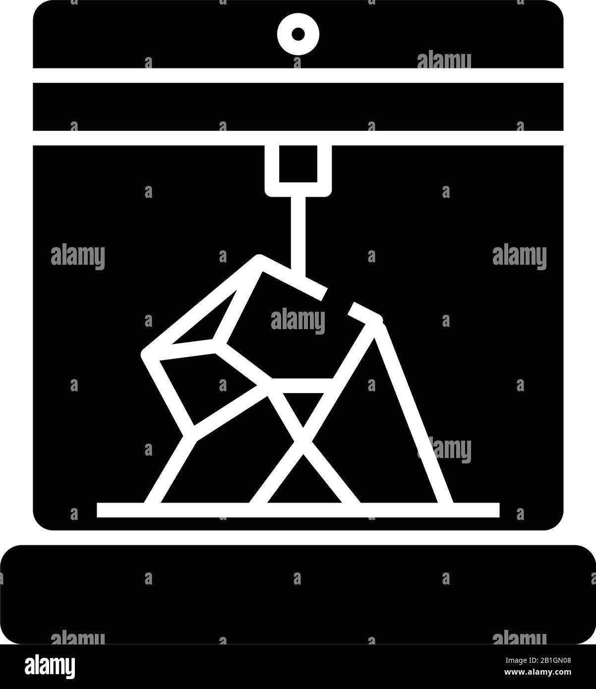 Printer Symbol Triangle