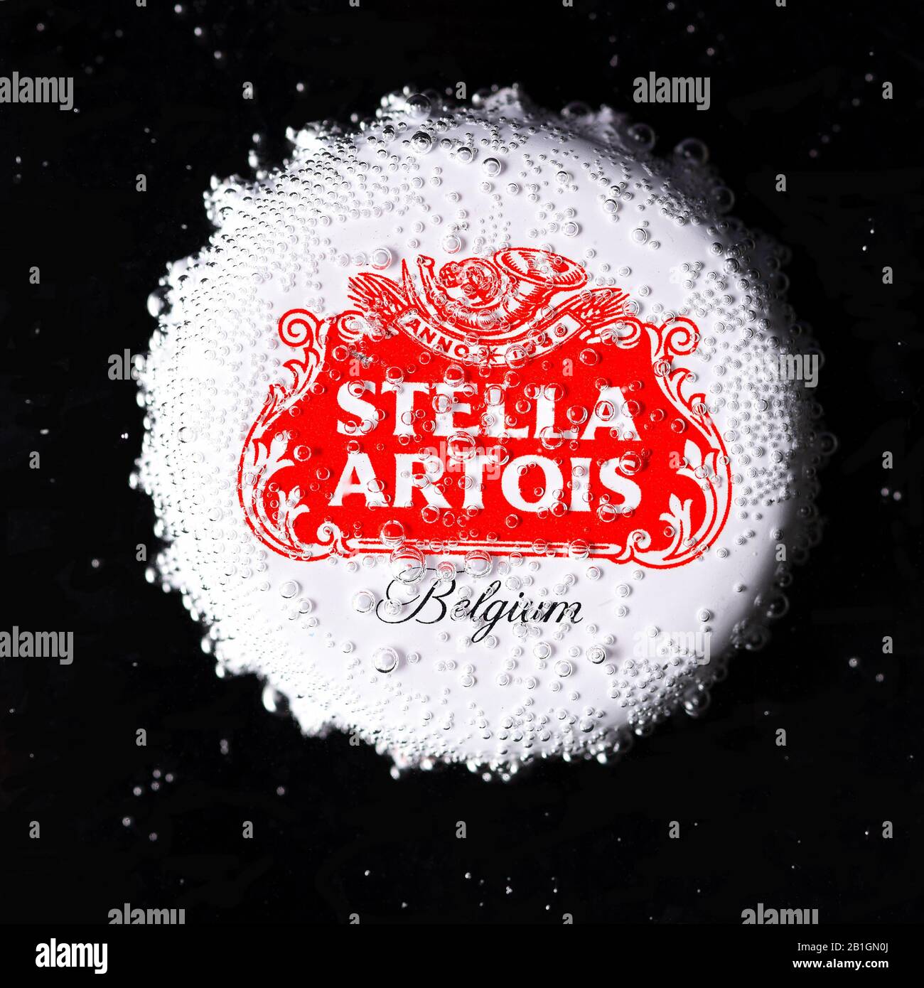 Stella Artois Label