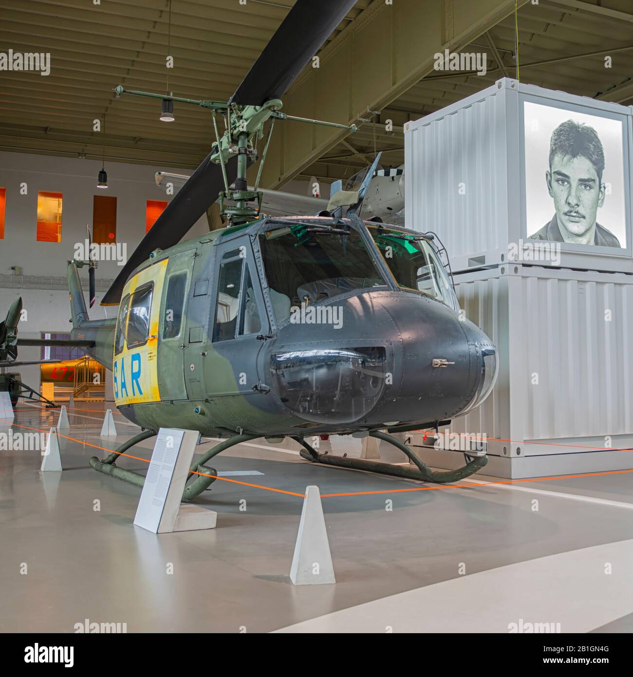 Bell uh 1 iroquois huey engine hi-res stock photography and images - Alamy