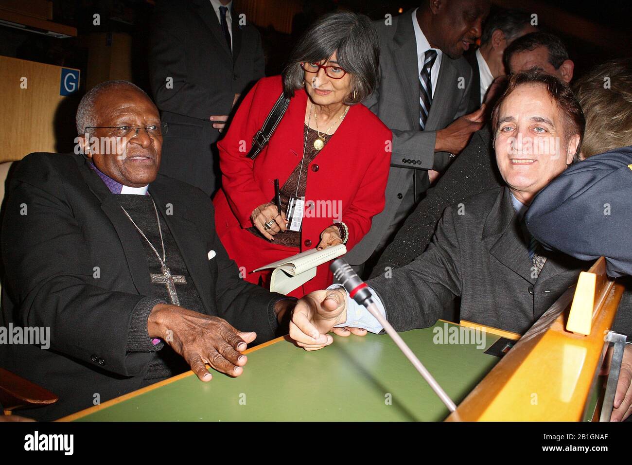 New York, NY, USA. 17 March, 2009. Archbishop Emeritus, Desmond Tutu ...