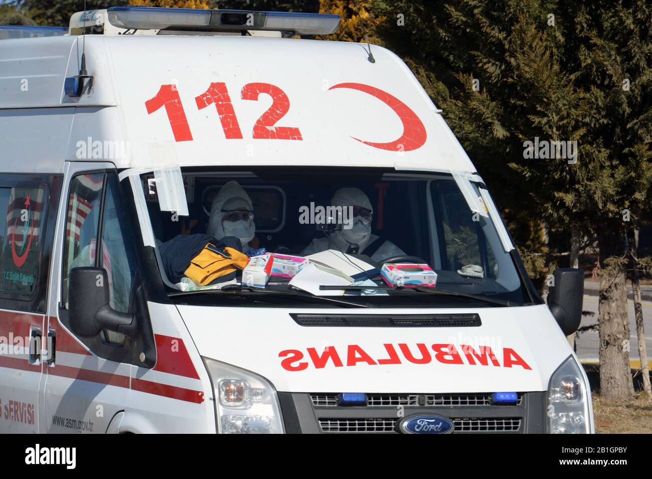 Turkey hospital ambulance hi-res stock photography and images - Alamy