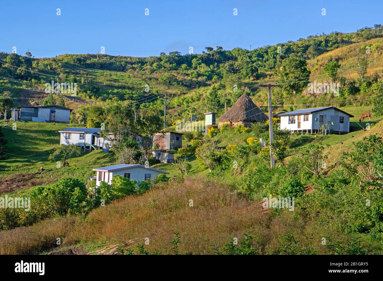 The highlands village of Naga Stock Photo - Alamy