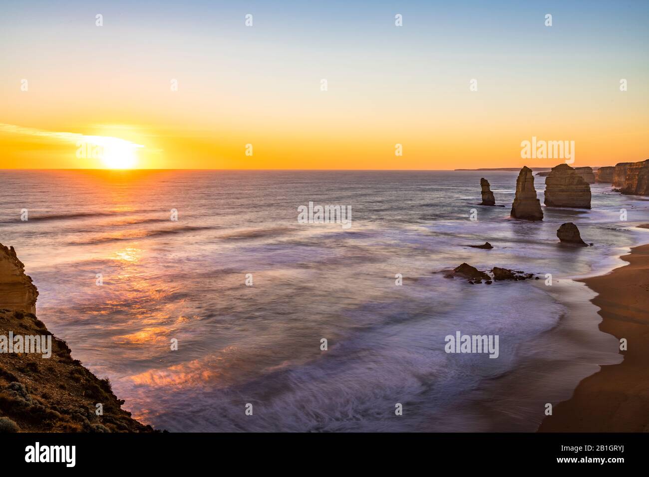 View Of Twelve Apostles Sea Rocks High Resolution Stock Photography and ...