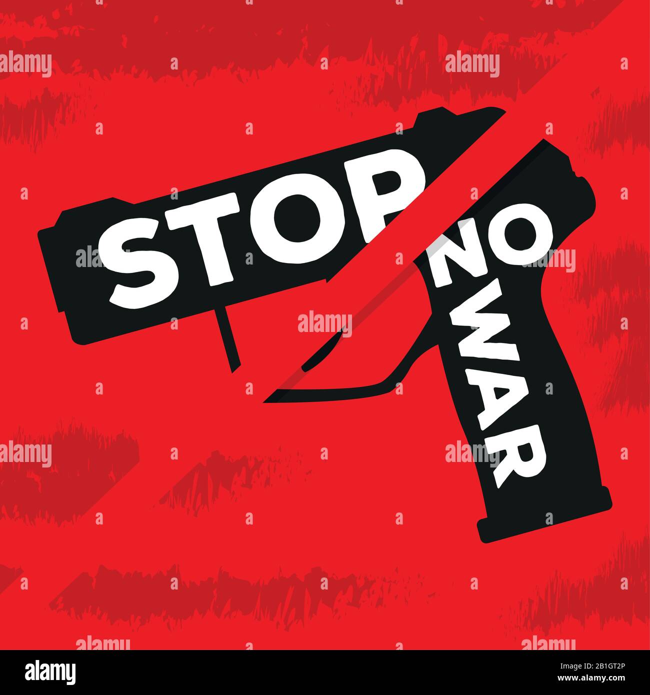 Stop war poster Stock Vector Image & Art - Alamy