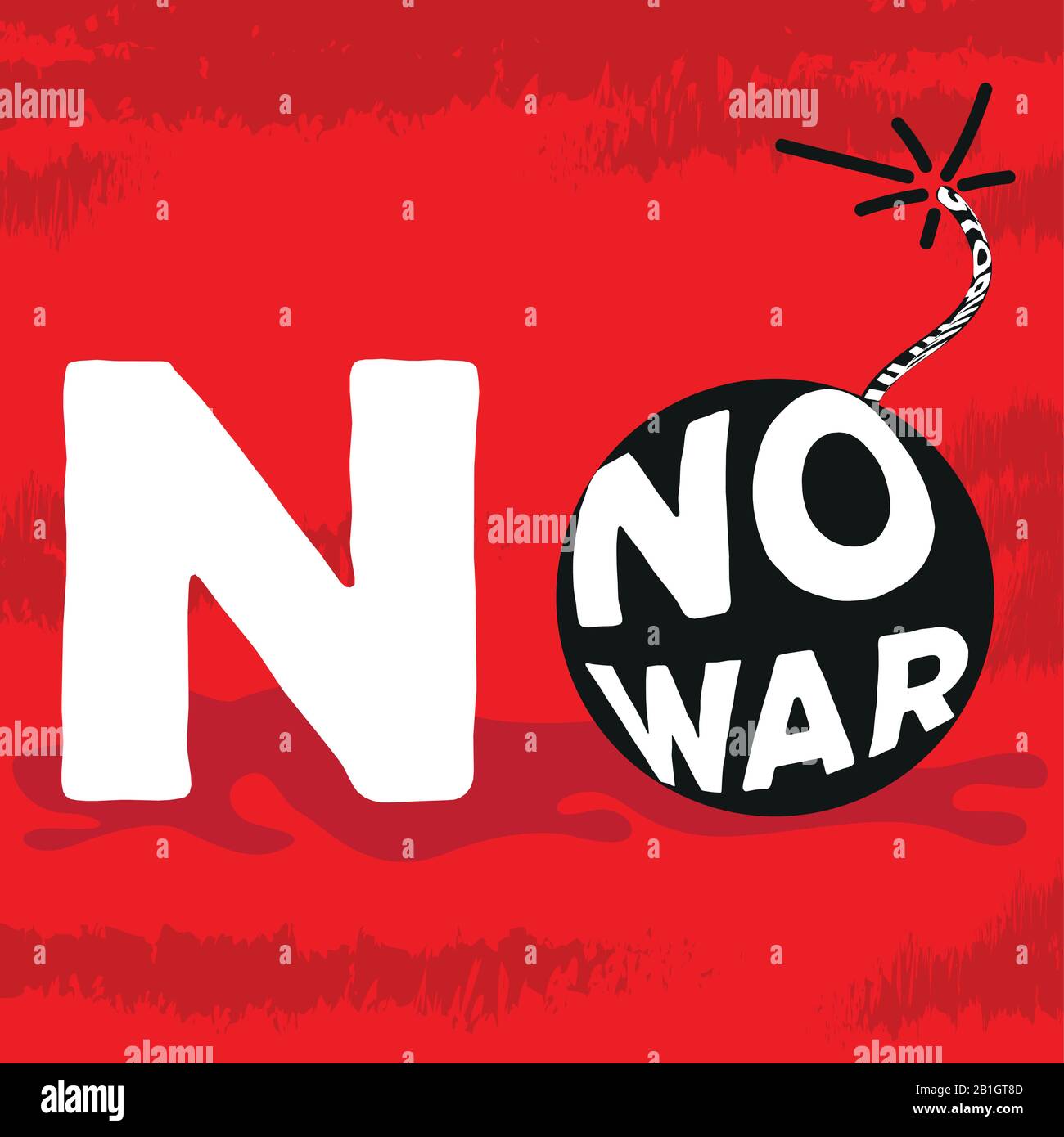 Stop war poster Stock Vector Images - Alamy