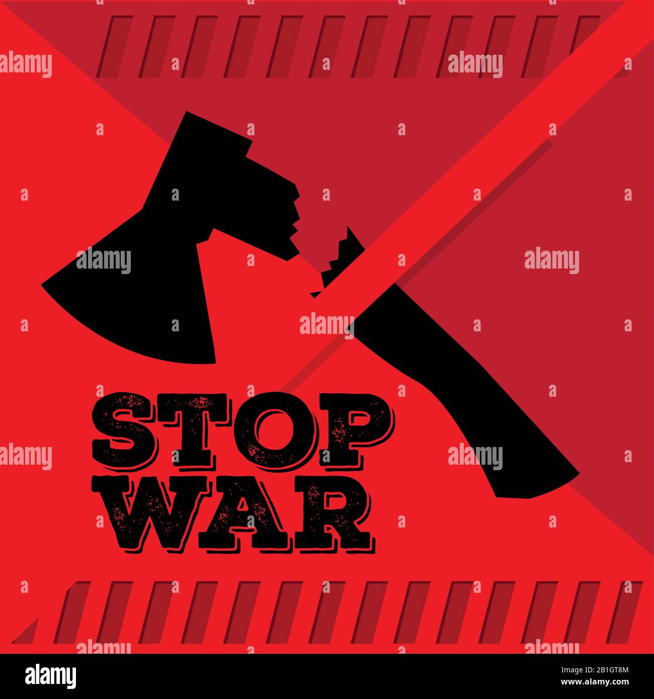 Stop war poster Stock Vector Image & Art - Alamy