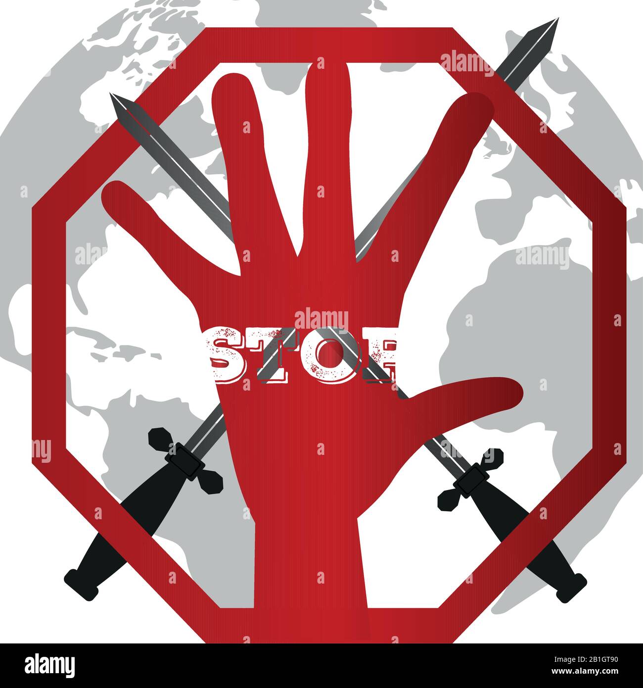 Stop war poster Stock Vector Image & Art - Alamy