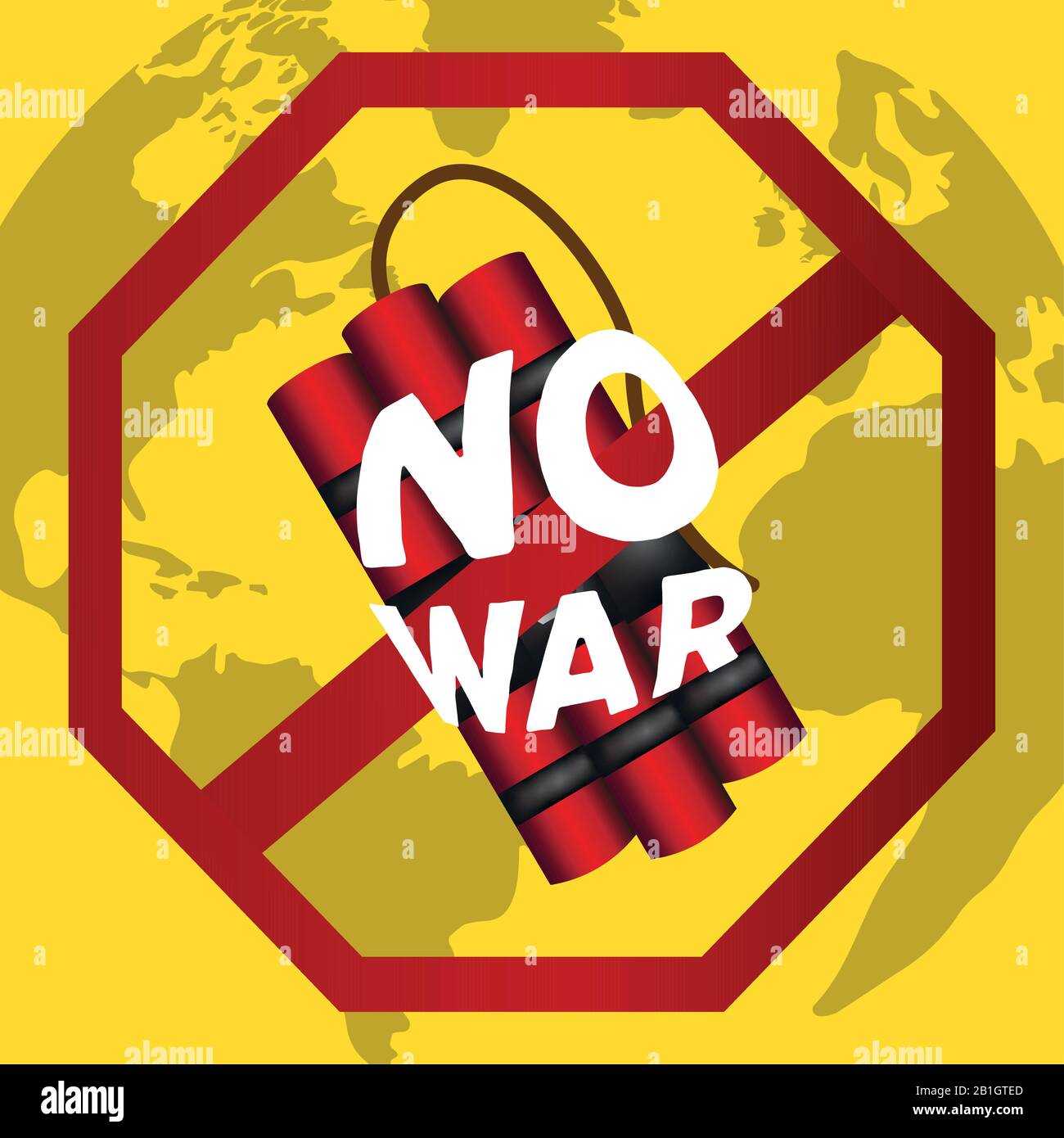 Stop war poster Stock Vector Image & Art - Alamy