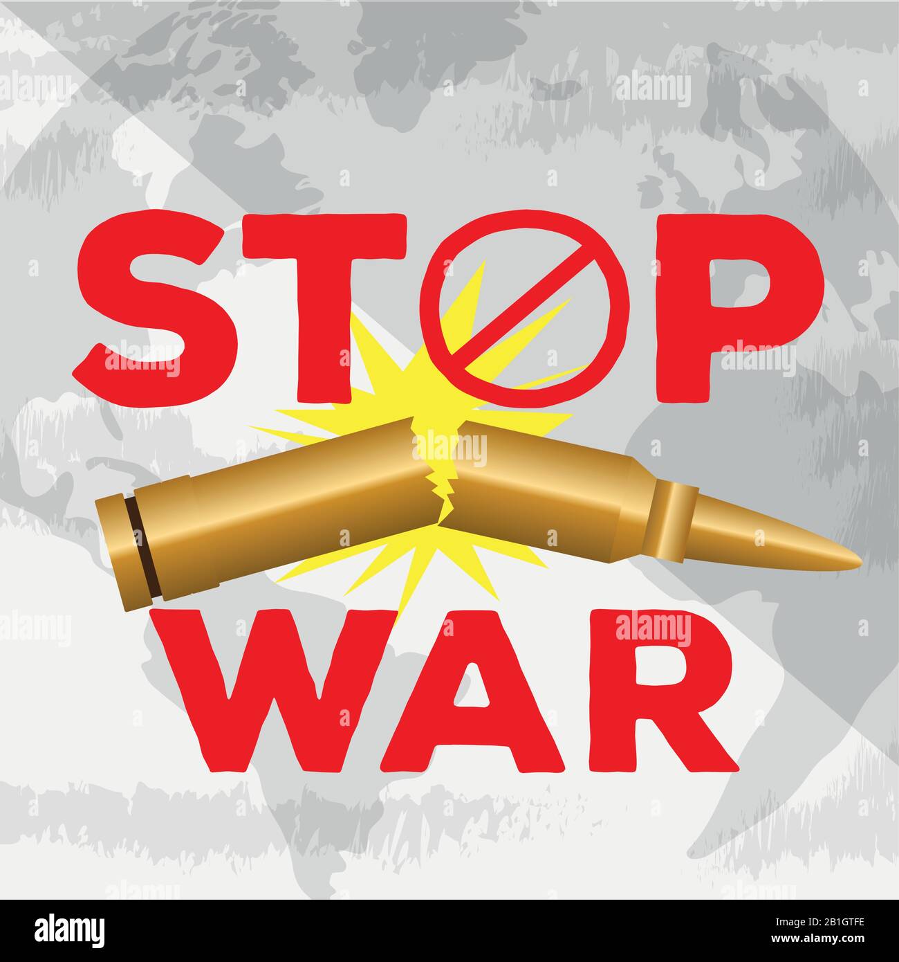 Stop war poster Stock Vector Image & Art - Alamy