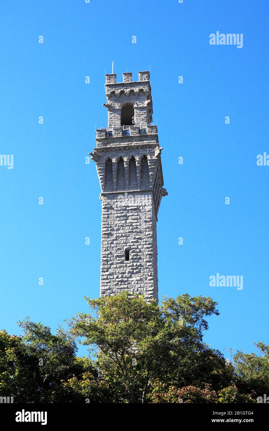 The pilgrim monument in provincetown hi-res stock photography and ...