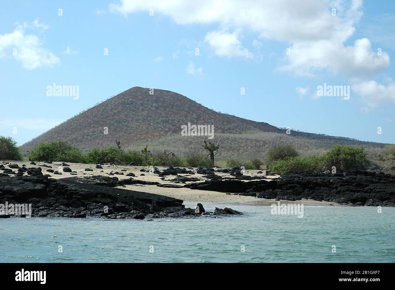 volcanic landscape, Ecuador, Galapagos Islands Stock Photo - Alamy