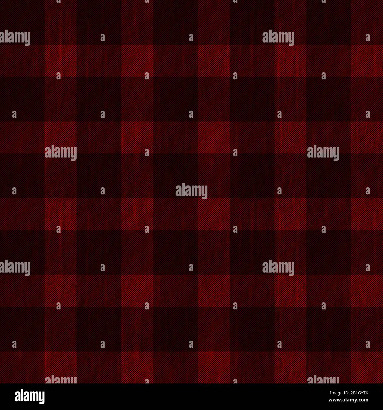 seamless pattern background of black and red plaid fabric texture, can ...