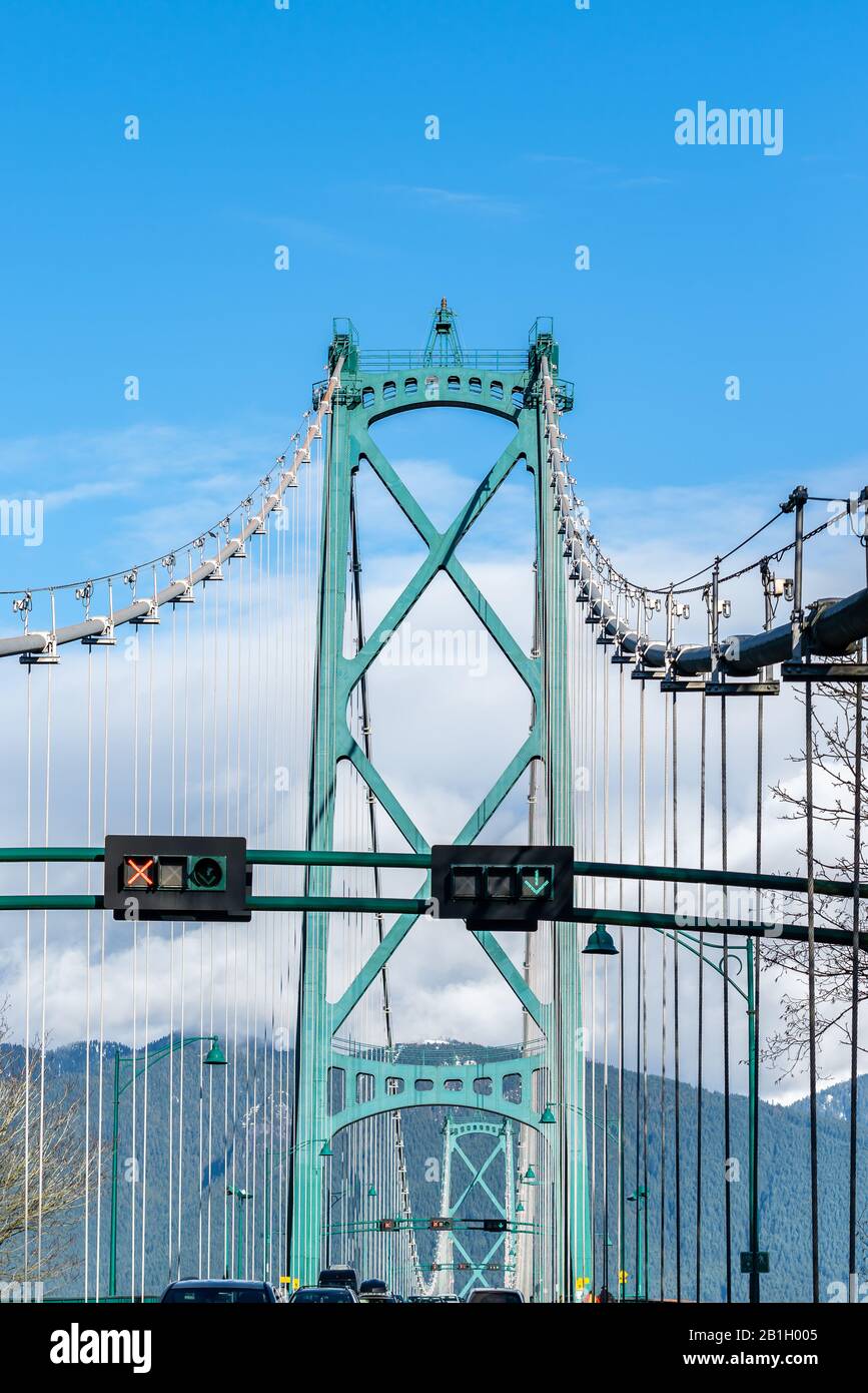 Vancouver, British Columbia, Canada - December, 2019 - Beautiful view ...