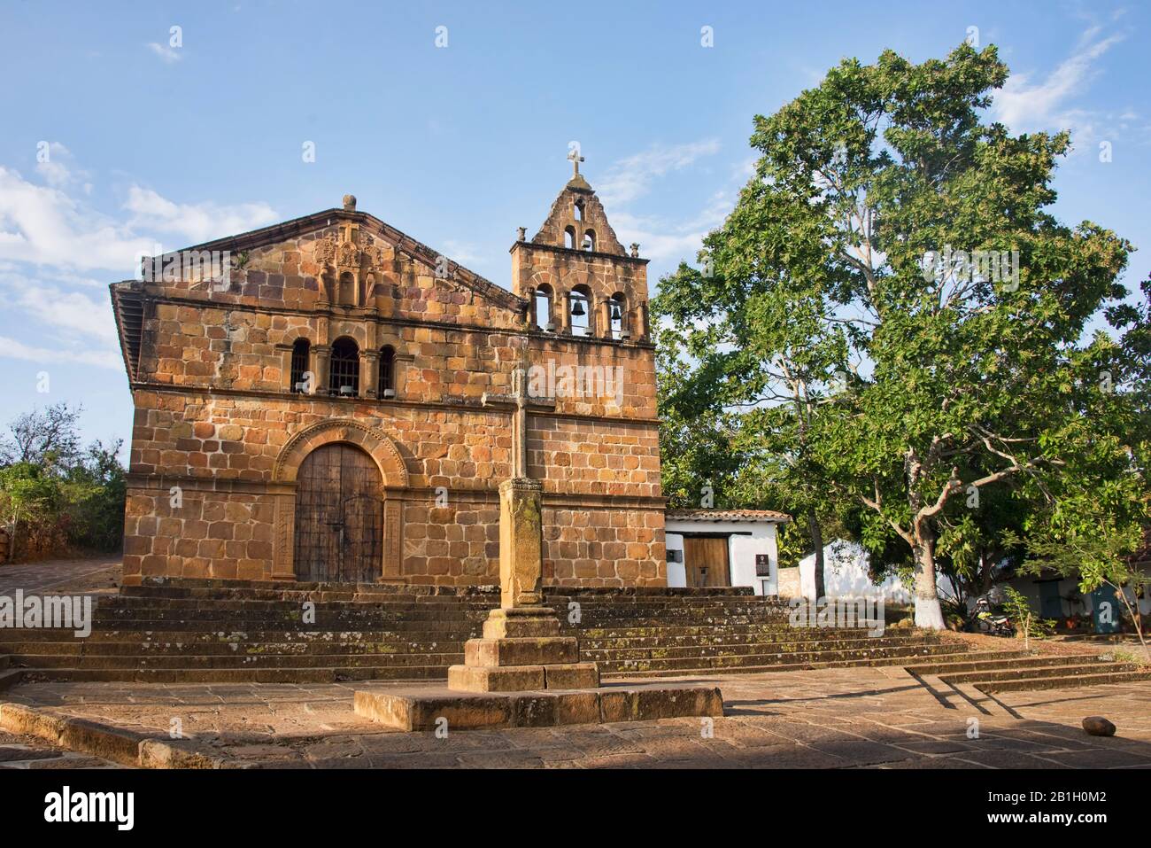 The Capilla de Santa Barbara (Santa Barbara Chapel) in colonial ...