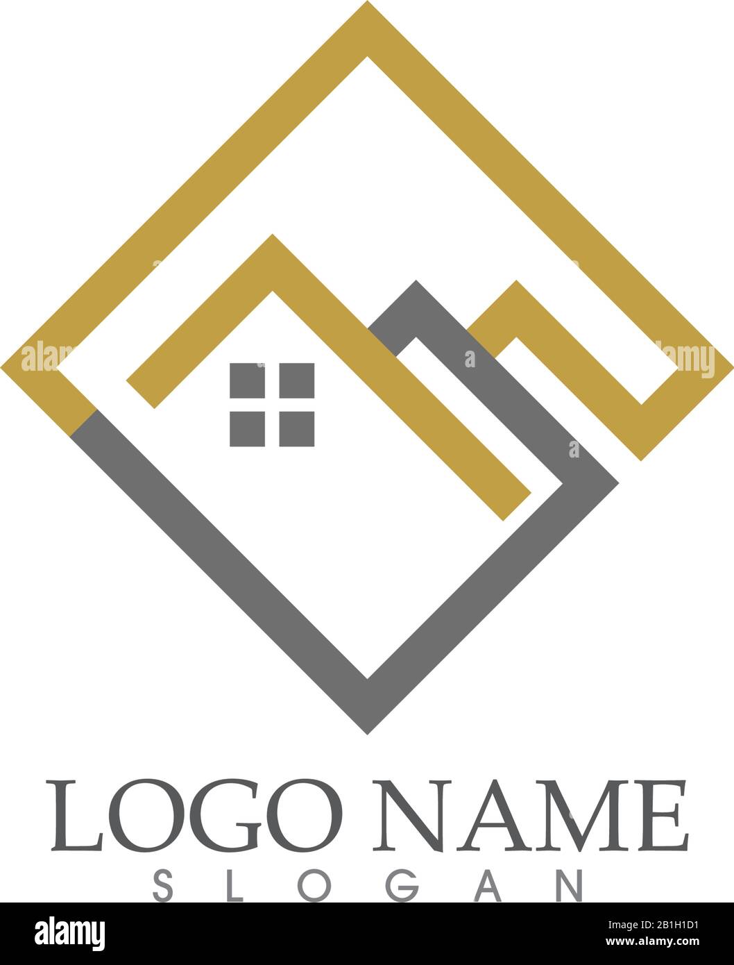 Home and house , Property and Construction Logo design Stock Vector ...