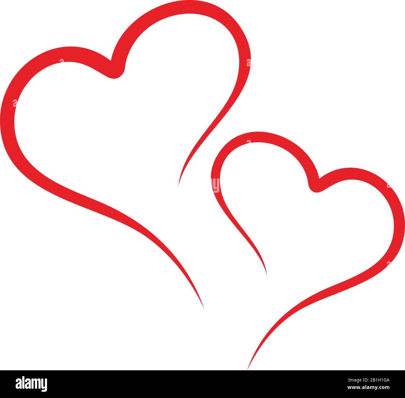 Love Vector icon illustration design Template Stock Vector Image & Art ...