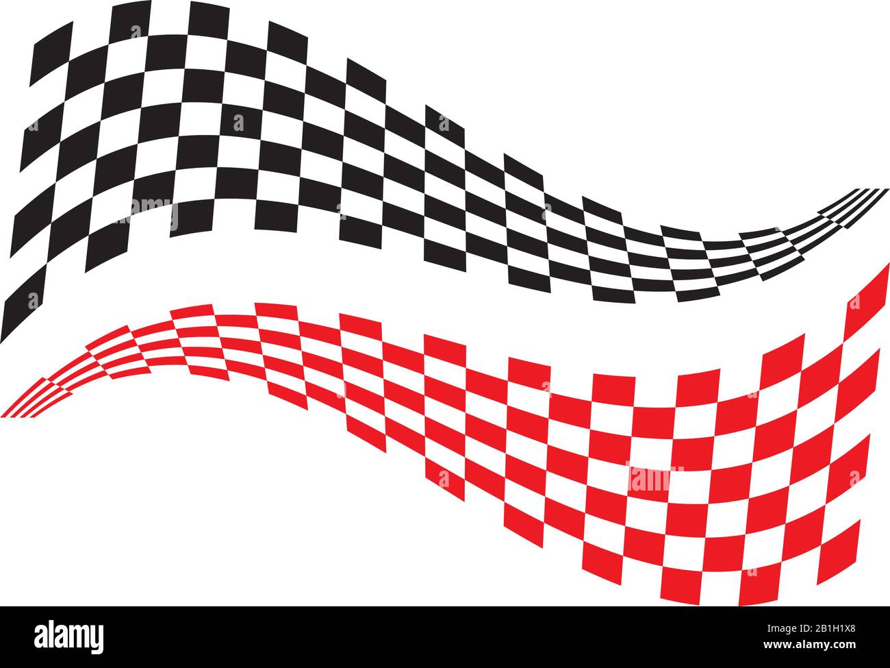 Race flag icon, simple design illustration vector Stock Vector Image ...
