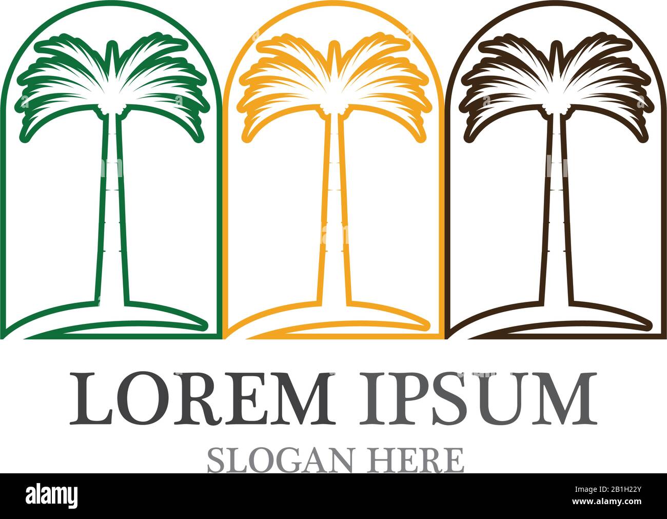 Date tree icon vector illustration logo template Stock Vector Image ...