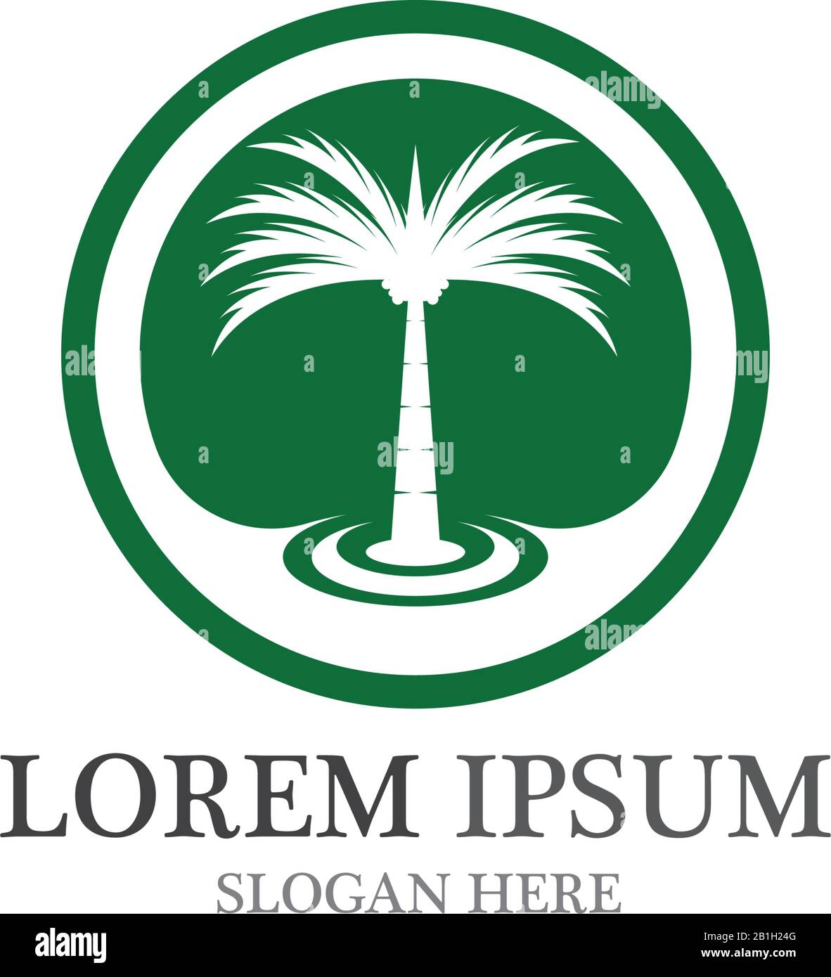 Dates palm tree saudi arabia Stock Vector Images - Alamy