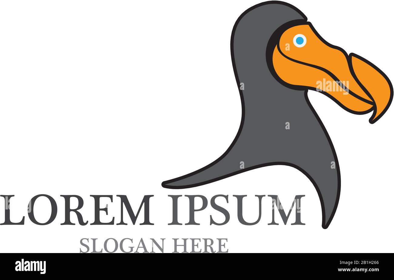 dodo bird logo and symbol vector icon Stock Vector Image & Art - Alamy