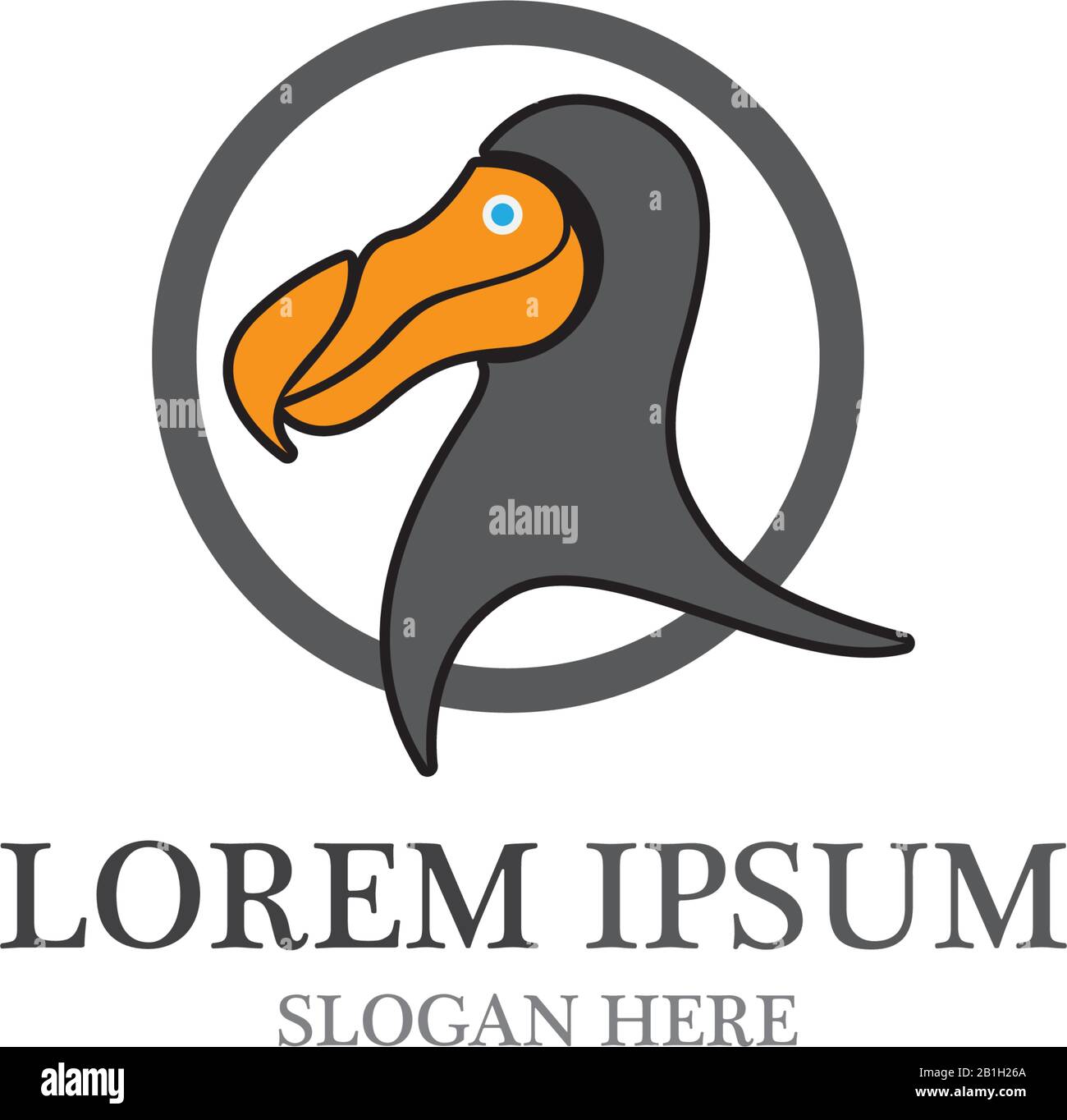 dodo bird logo and symbol vector icon Stock Vector Image & Art - Alamy