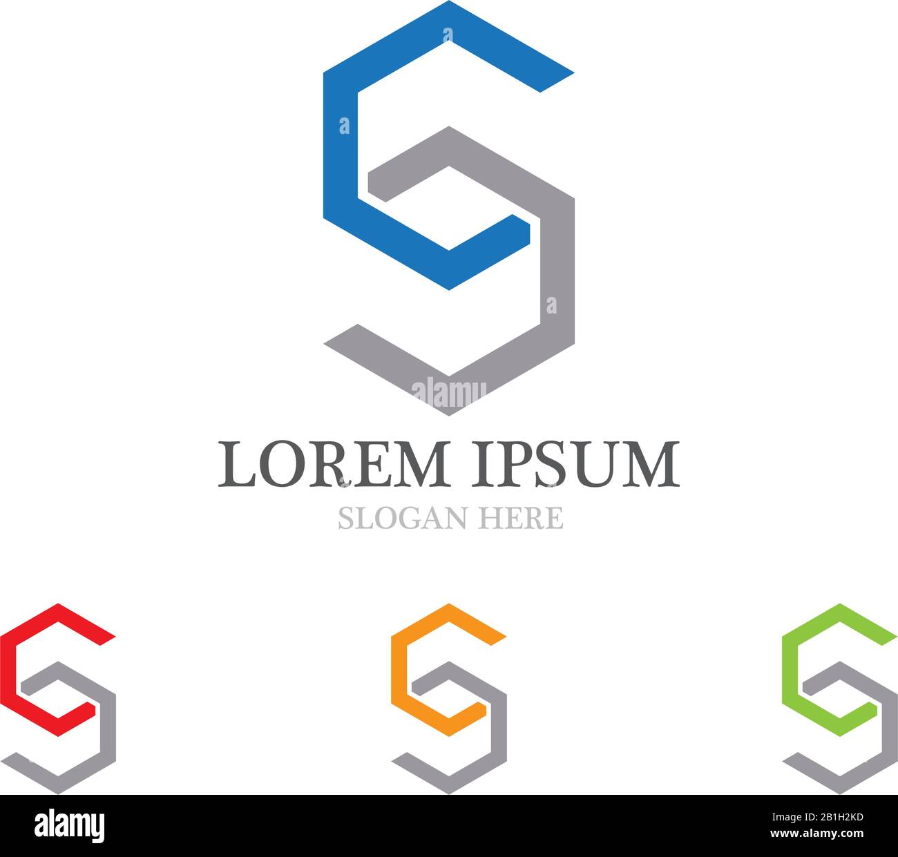 Business corporate S letter logo design vector Stock Vector Image & Art ...