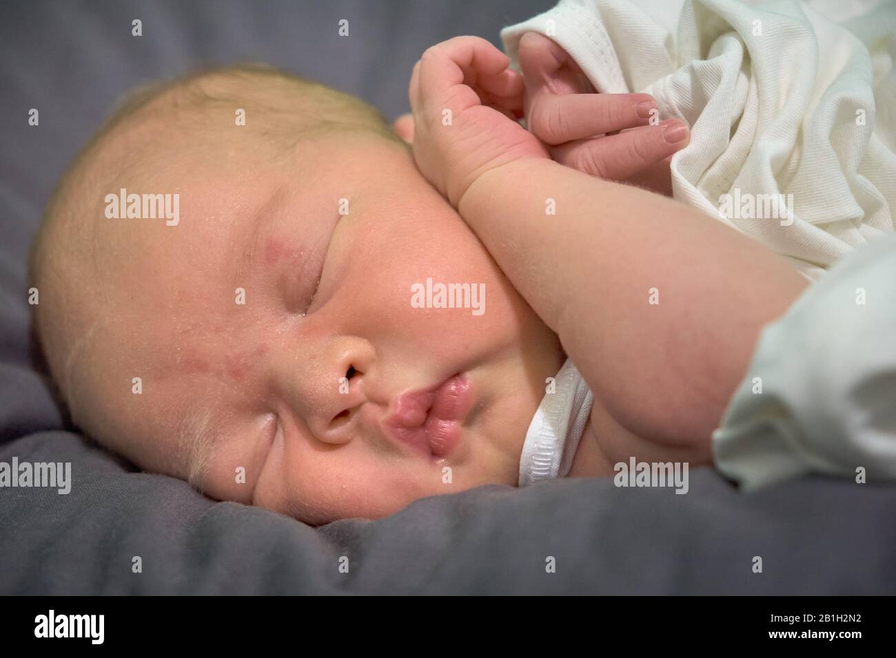 Baby boy napping hi-res stock photography and images - Alamy