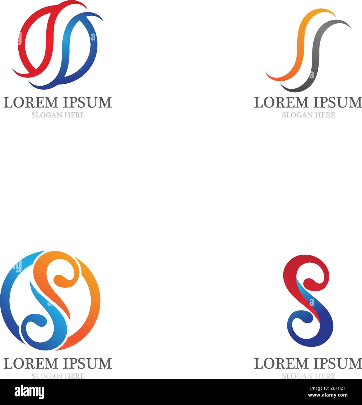 S logo design vector icon Stock Vector Image & Art - Alamy