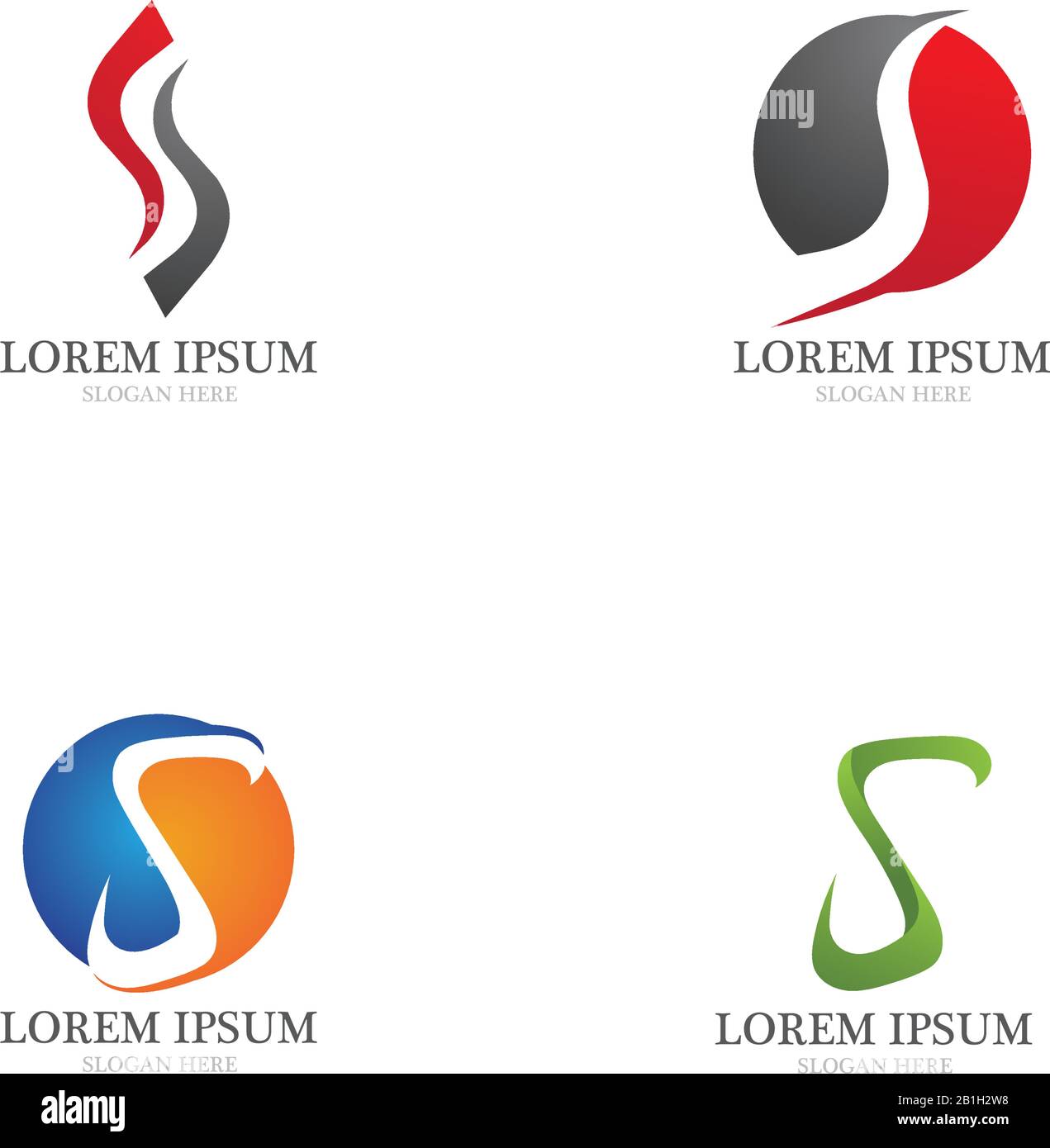 S logo design vector icon Stock Vector Image & Art - Alamy