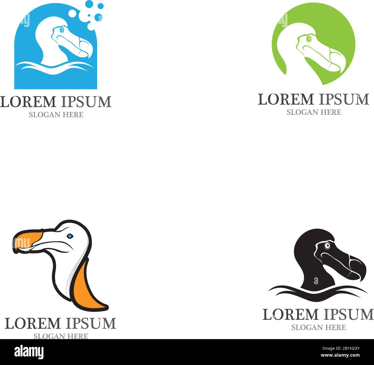 Flightless vector vectors Cut Out Stock Images & Pictures - Alamy