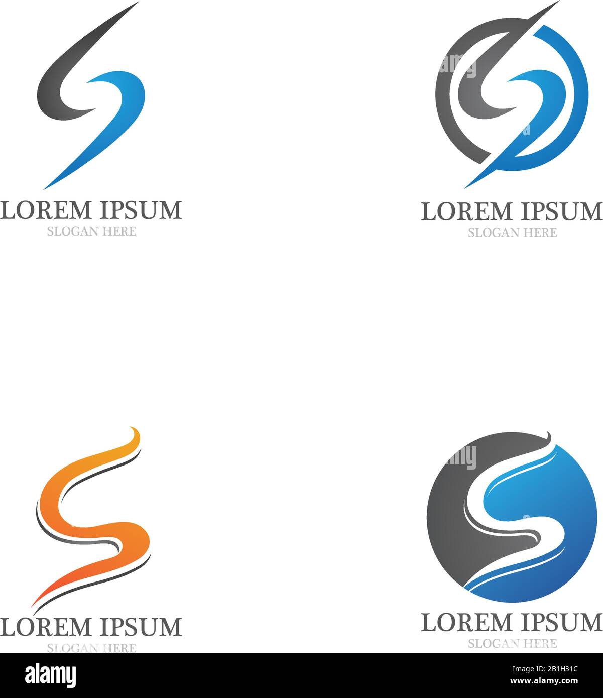 S logo design vector icon Stock Vector Image & Art - Alamy