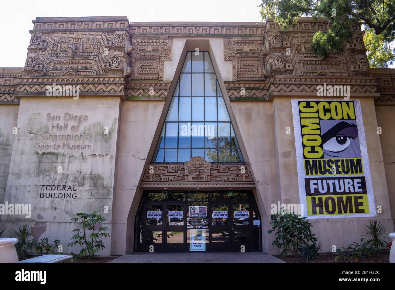 San Diego CA 2/24/2020 The future home of the Comic con Museum at the ...