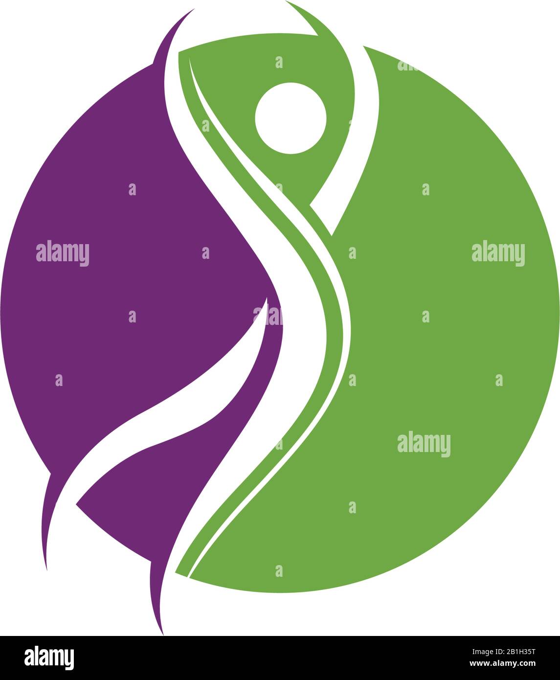 Fun People Healthy Life Logo Template Stock Vector Stock Vector Image ...