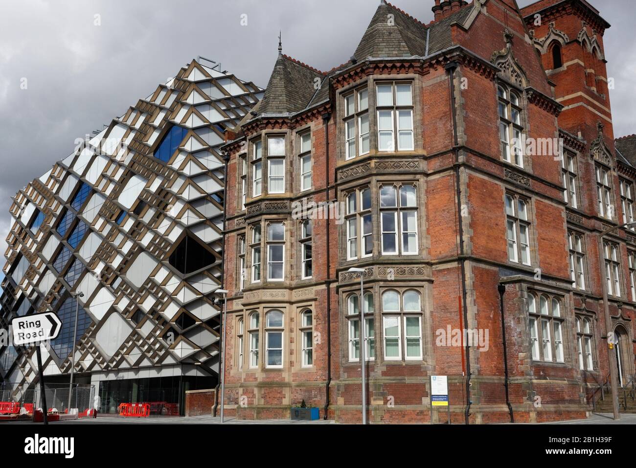 The Diamond and Jessops buildings, Sheffield university England UK ...