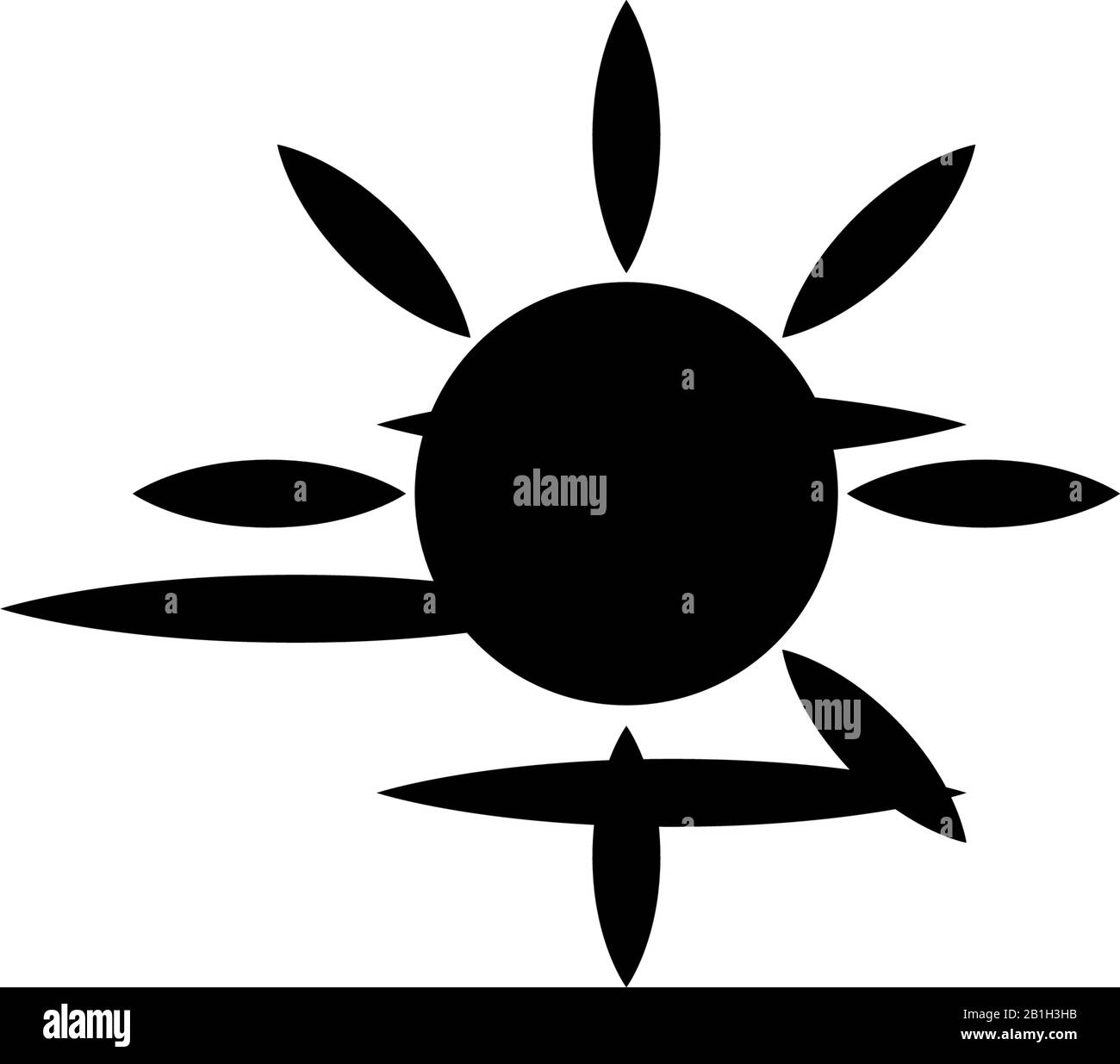 Fog day icon design vector template Stock Vector Image & Art - Alamy