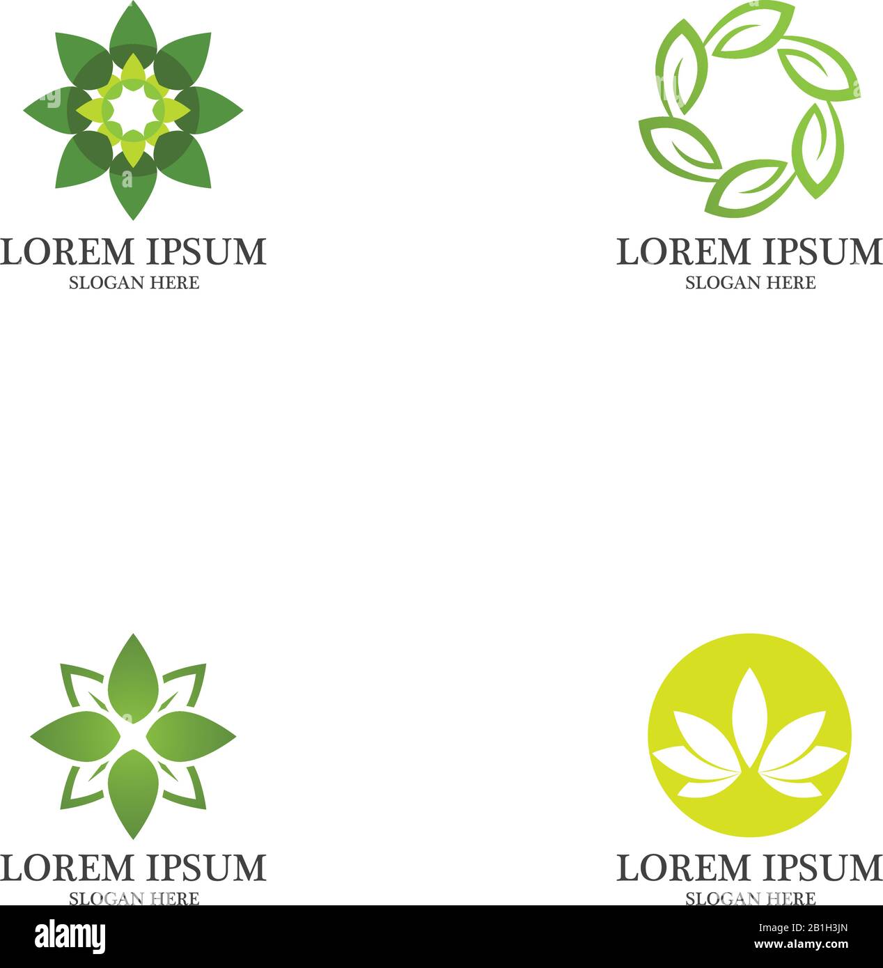 Green leaf logo ecology nature element vector Stock Vector Image & Art ...