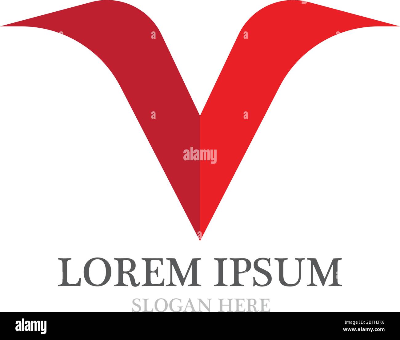 V Logo Template vector icon illustration design Stock Vector Image ...