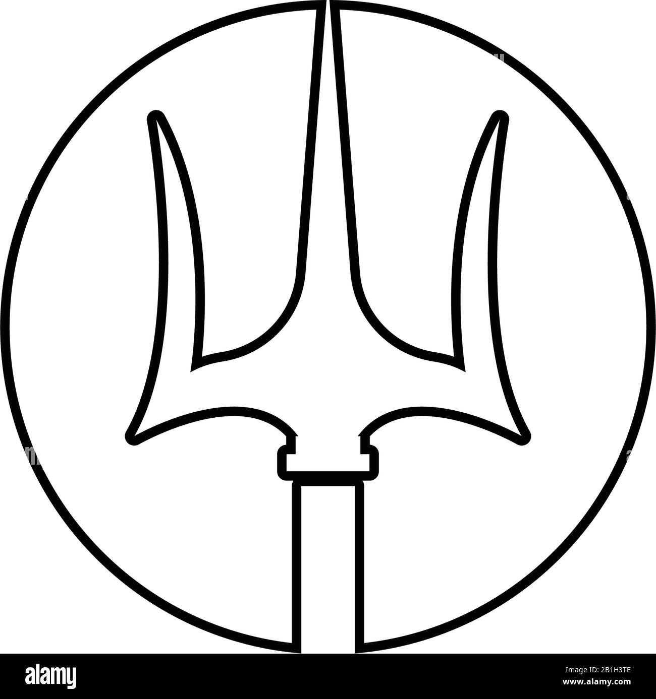 Trident Black and White Stock Photos & Images - Alamy