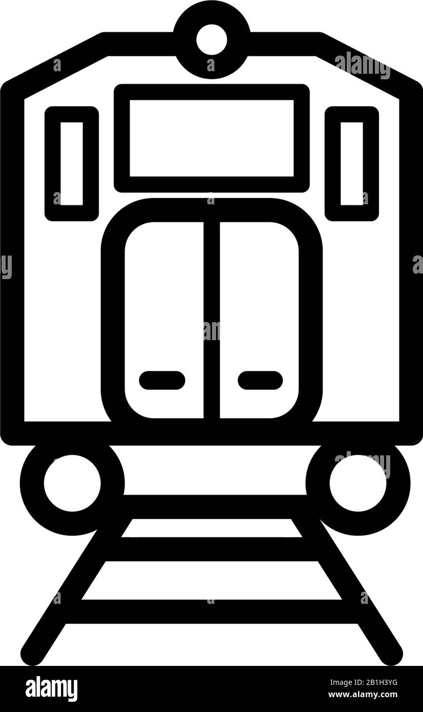 Train icon design vector template Stock Vector Image & Art - Alamy