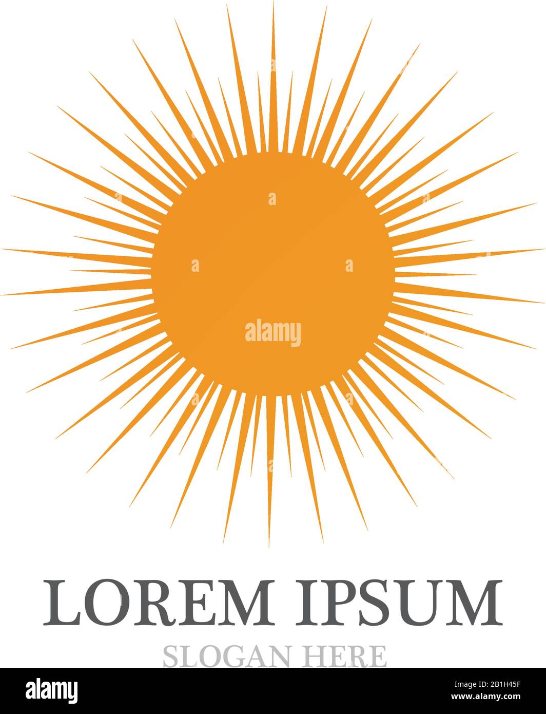 Sun Vector illustration Icon Logo Template design Stock Vector Image ...