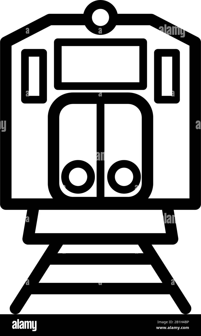 Train icon design vector template Stock Vector Image & Art - Alamy